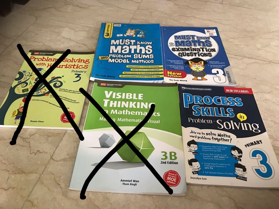 P3 maths assessment - visible thinking, problem solving with heuristic ...