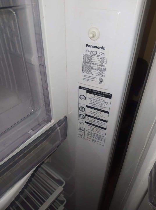 Panasonic inverter ref, TV & Home Appliances, Kitchen Appliances ...
