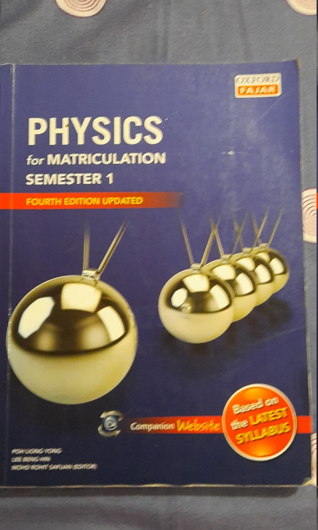 Physics matriculation book, Hobbies & Toys, Books & Magazines ...