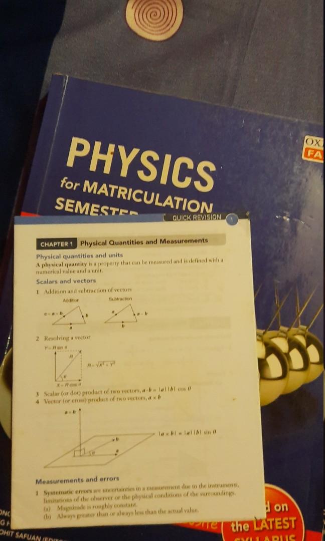 Physics matriculation book, Hobbies & Toys, Books & Magazines ...