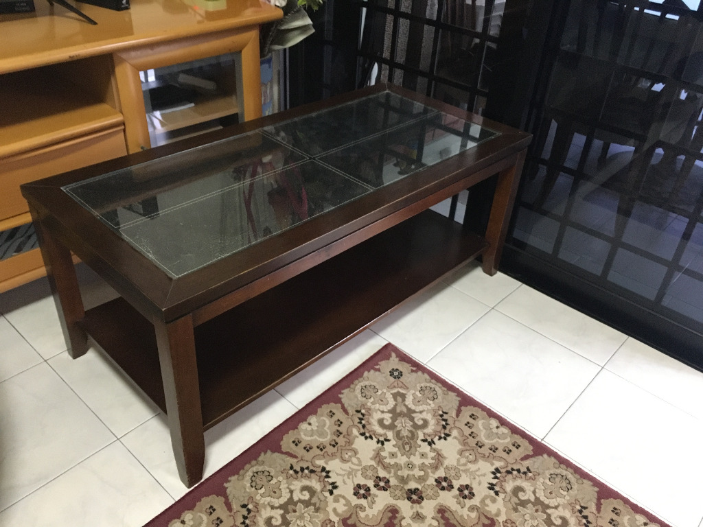Pre-loved Coffee Table, Furniture, Tables & Chairs on Carousell