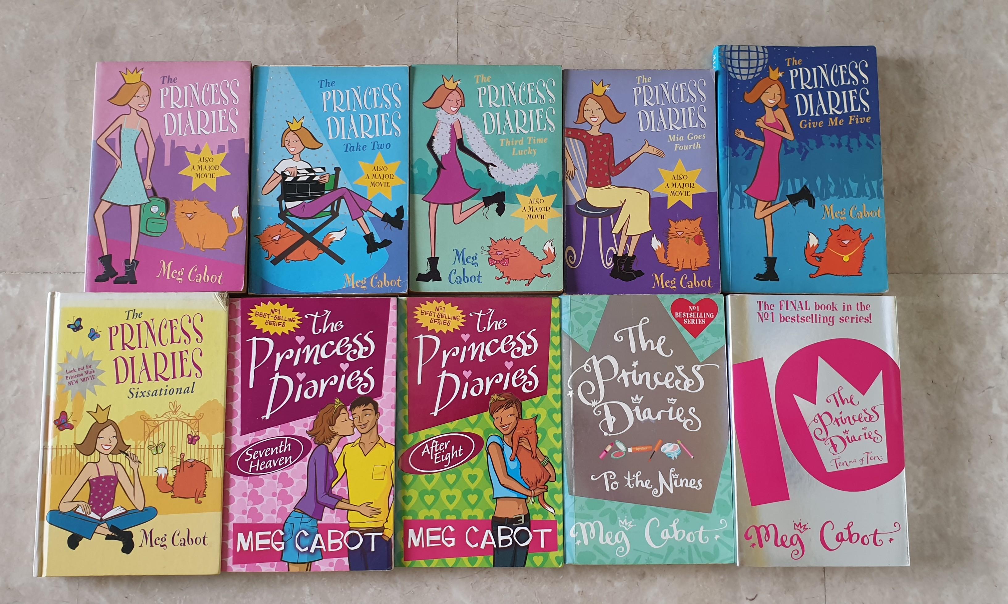 Princess Diaries (full set of 10), Hobbies & Toys, Books & Magazines ...
