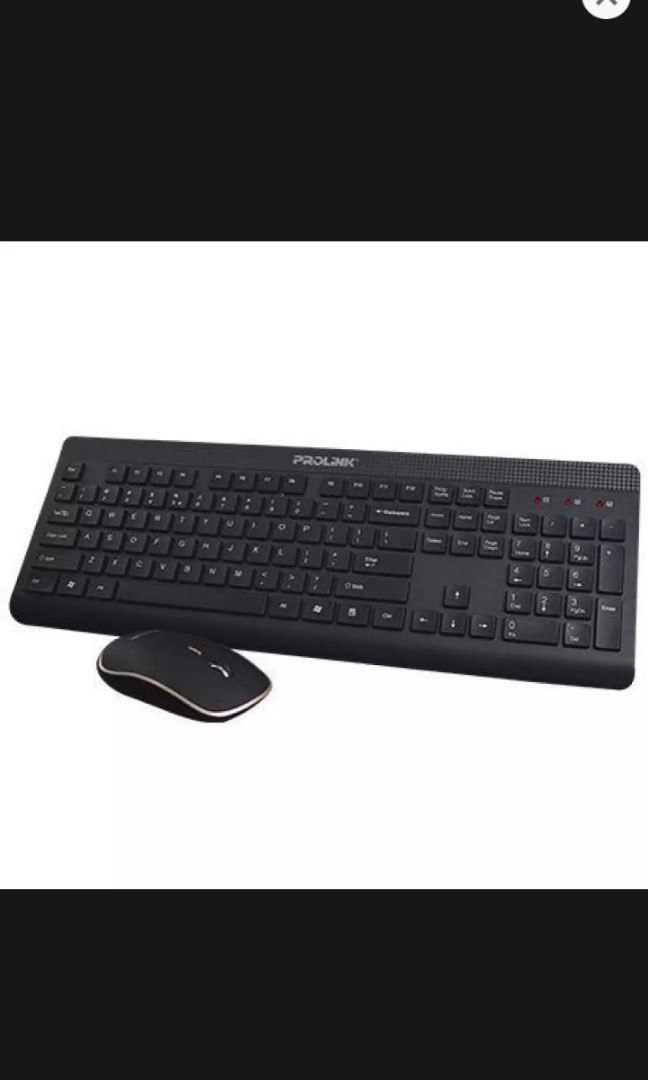 Prolink Wireless Keyboard and Mouse Combo, Computers & Tech, Parts ...