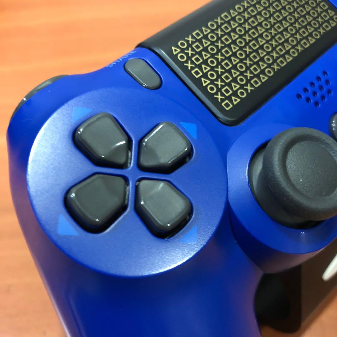 PS4 Controller (Days of Play Limited Edition), Video Gaming, Gaming ...