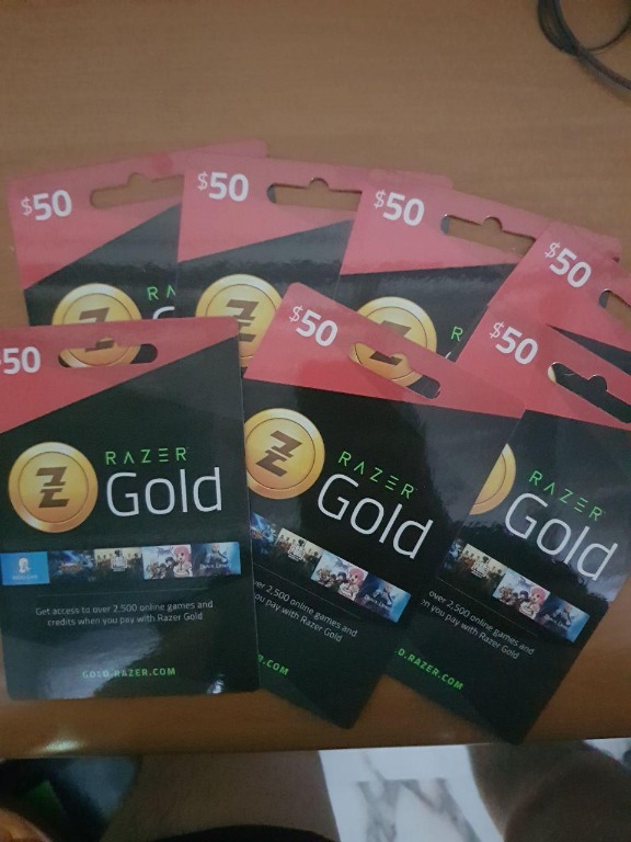 Razer gold $50, Tickets & Vouchers, Vouchers on Carousell