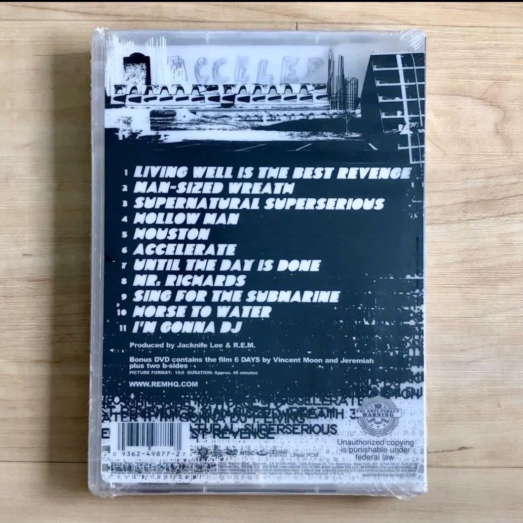 R.E.M. - Accelerate CD+DVD, Hobbies & Toys, Music & Media, CDs & DVDs on Carousell