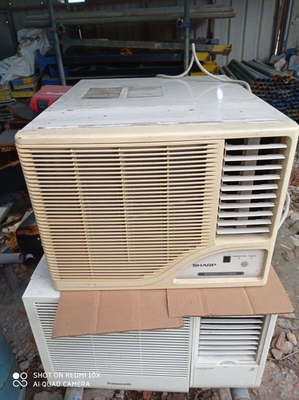 Sharp aircon (9000 btu), TV & Home Appliances, Air Conditioners ...