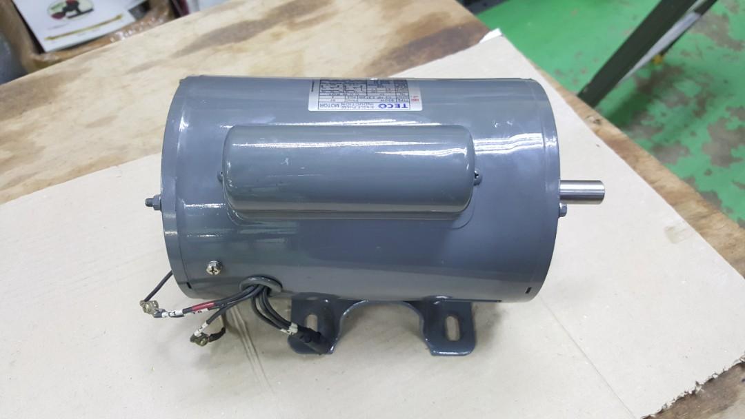 TECO Single Phase Induction Motor, Auto Accessories on Carousell