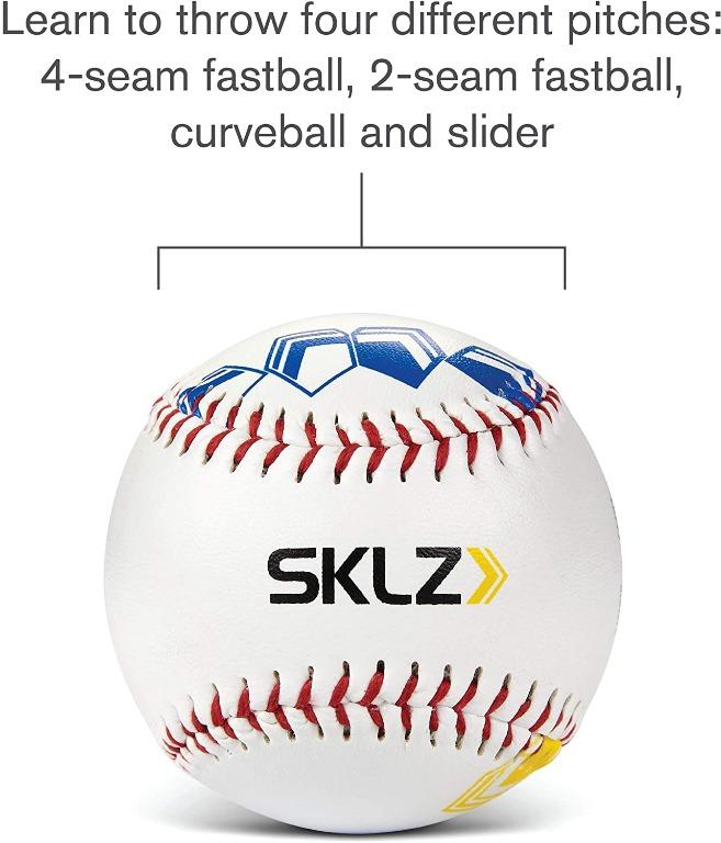 SKLZ Pitch Training Baseball with Finger Placement Markers, Sports ...
