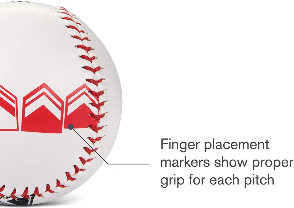 SKLZ Pitch Training Baseball with Finger Placement Markers, Sports ...
