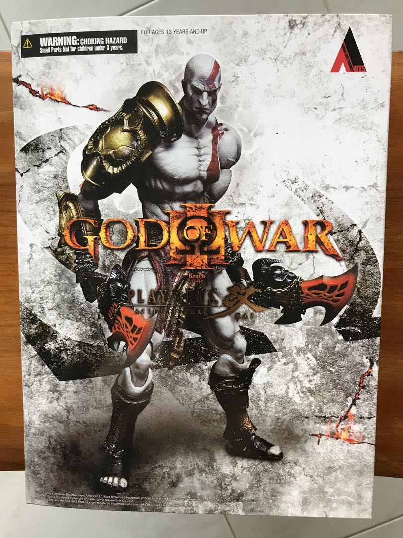 Square Enix Play Arts Kai God of War Kratos, Hobbies & Toys, Toys ...