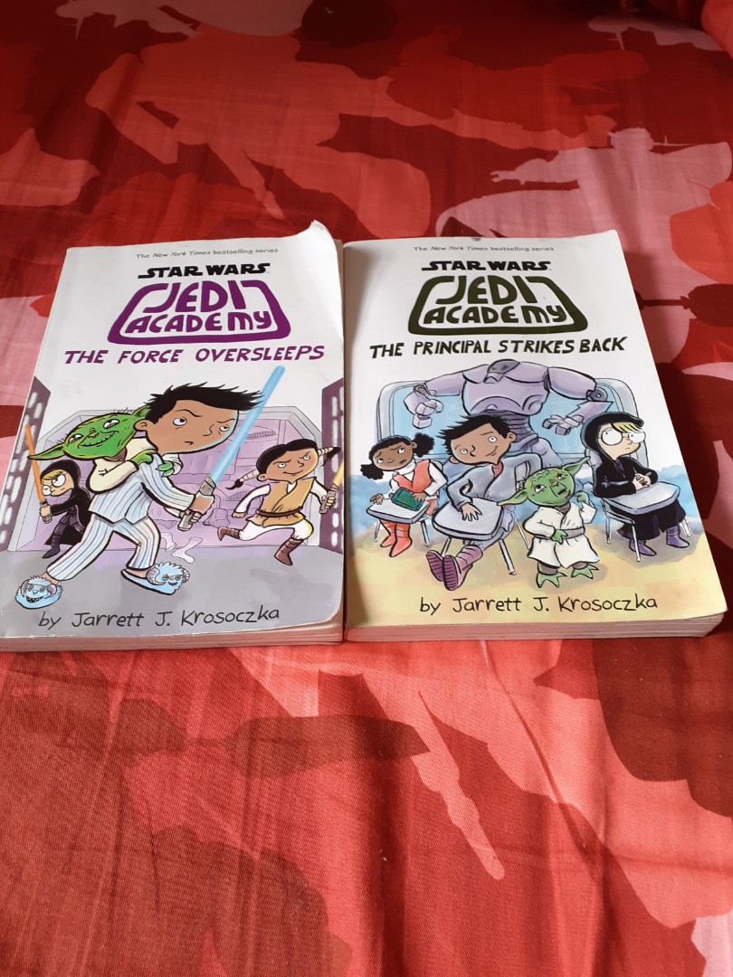STAR WARS JEDI ACADEMY THE FORCE OVERSLEEPS/THE PPRINCIPAL STRIKES BACK ...