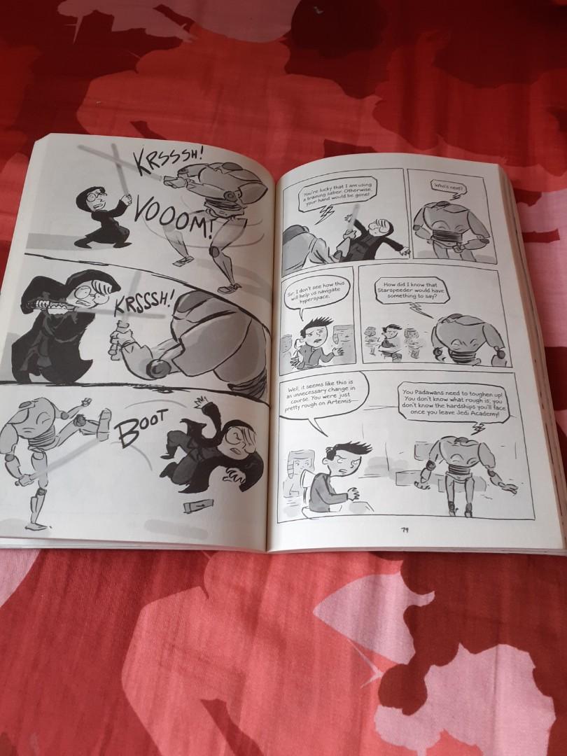 STAR WARS JEDI ACADEMY THE FORCE OVERSLEEPS/THE PPRINCIPAL STRIKES BACK ...