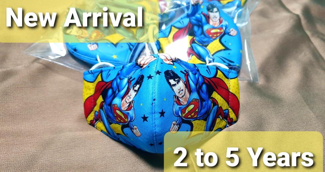 Superman Kids Mask, Health & Beauty, Face & Skin Care on Carousell