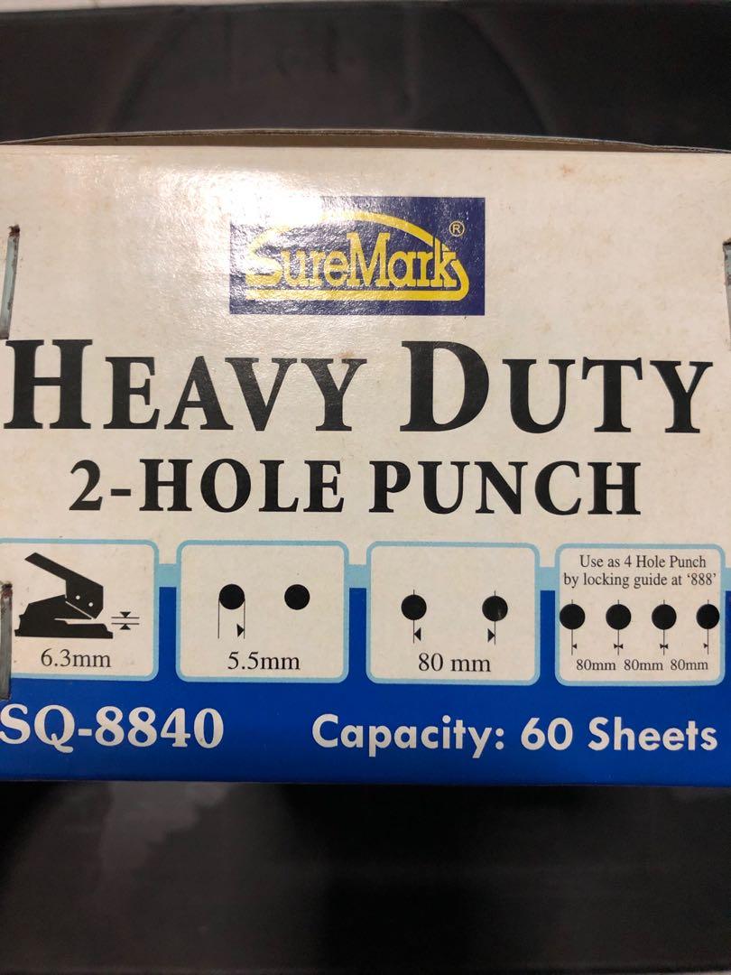 Suremark heavy duty hole puncher, Hobbies & Toys, Stationery & Craft ...