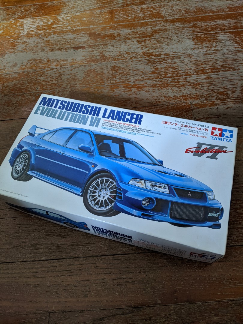 Tamiya Mitsubishi Evo 6, Hobbies & Toys, Toys & Games on Carousell