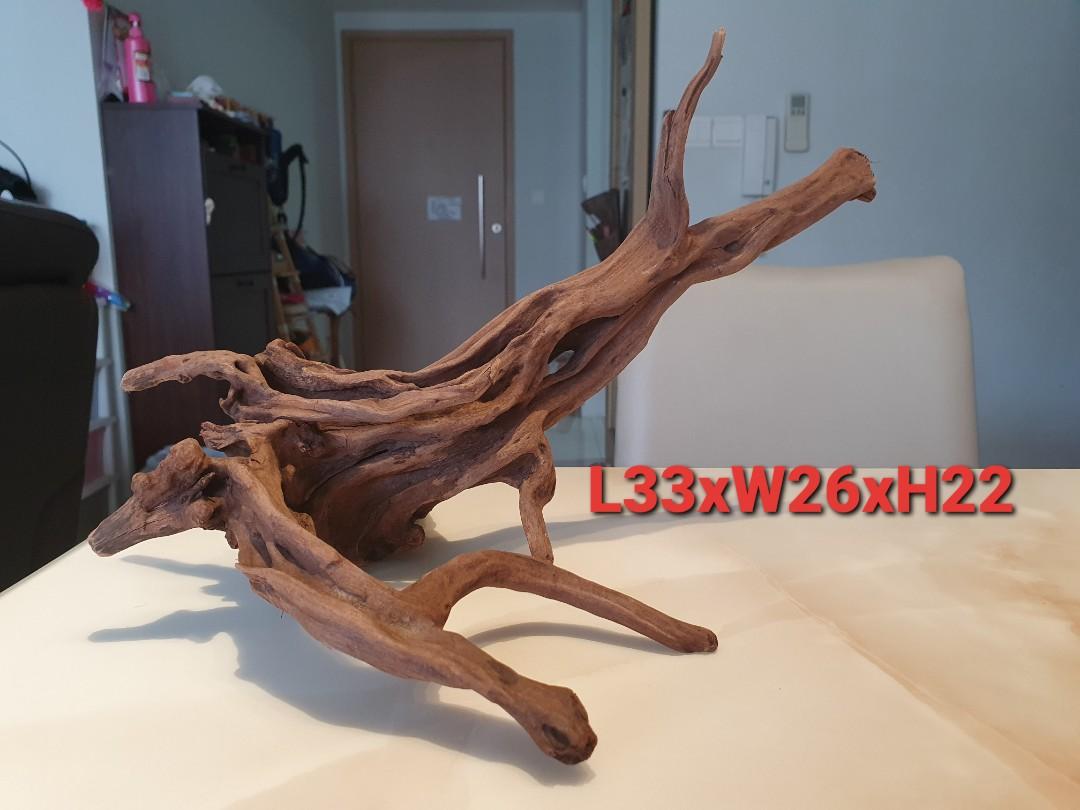 Teak driftwood, Pet Supplies, For Fish, Fish Tank Accessories on Carousell