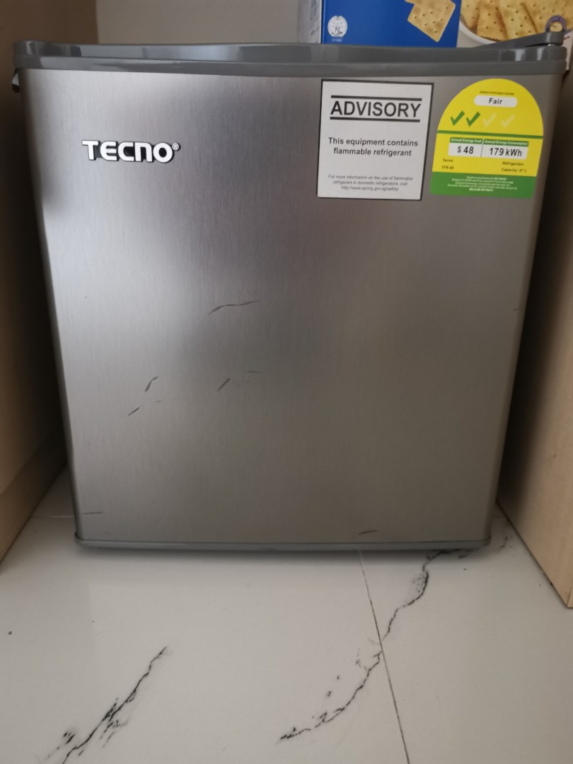 Tecno Mini Bar Fridge with ice compartment, TV & Home Appliances ...