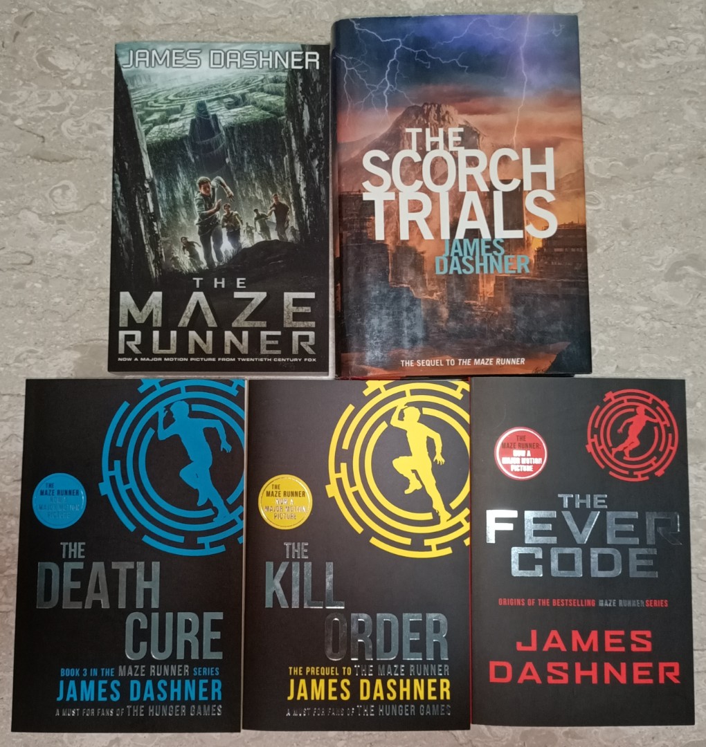 The Maze Runner Book Series, Hobbies & Toys, Books & Magazines ...