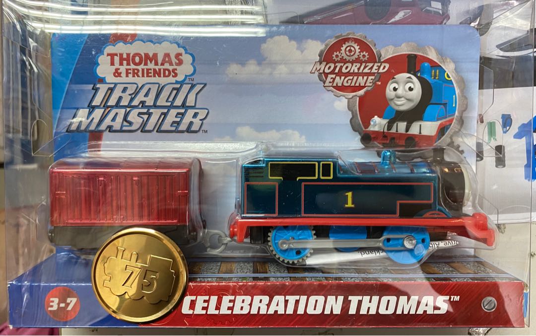 Thomas & Friends Trackmaster Celebration Thomas, 玩具 & 遊戲類, 玩具 - Carousell