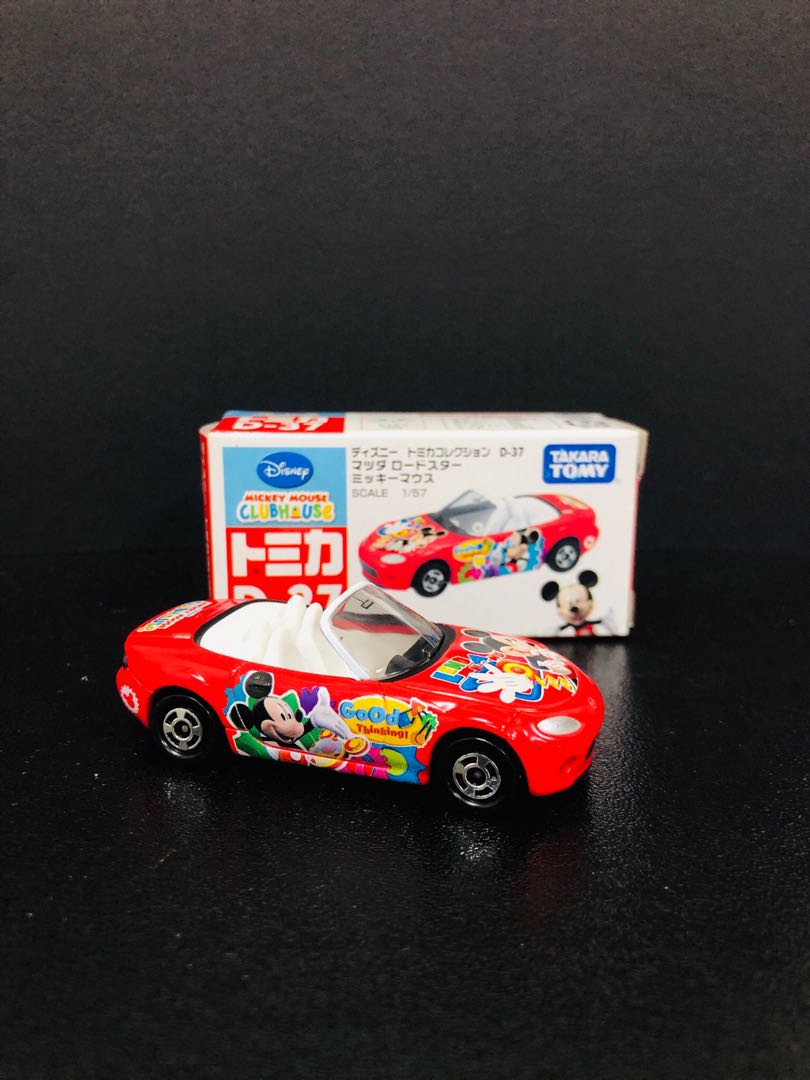 Tomica Disney Mickey Mouse Miata MX5 Roadster, Hobbies & Toys, Toys ...