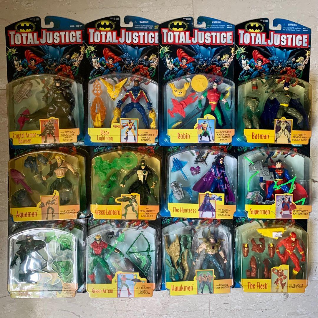 Total justice DC comic (inclusive Batman, Robin, Superman, Aquaman. The ...