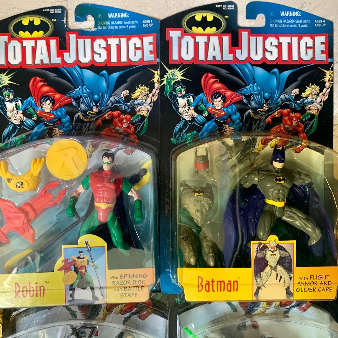 Total justice DC comic (inclusive Batman, Robin, Superman, Aquaman. The ...