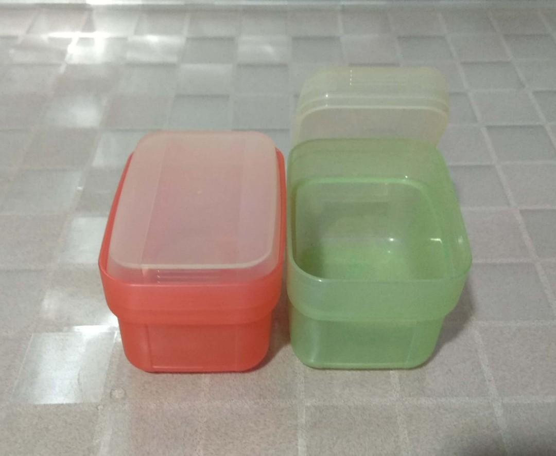 Tupperware Mini Top Canisters (2), Furniture & Home Living, Kitchenware ...