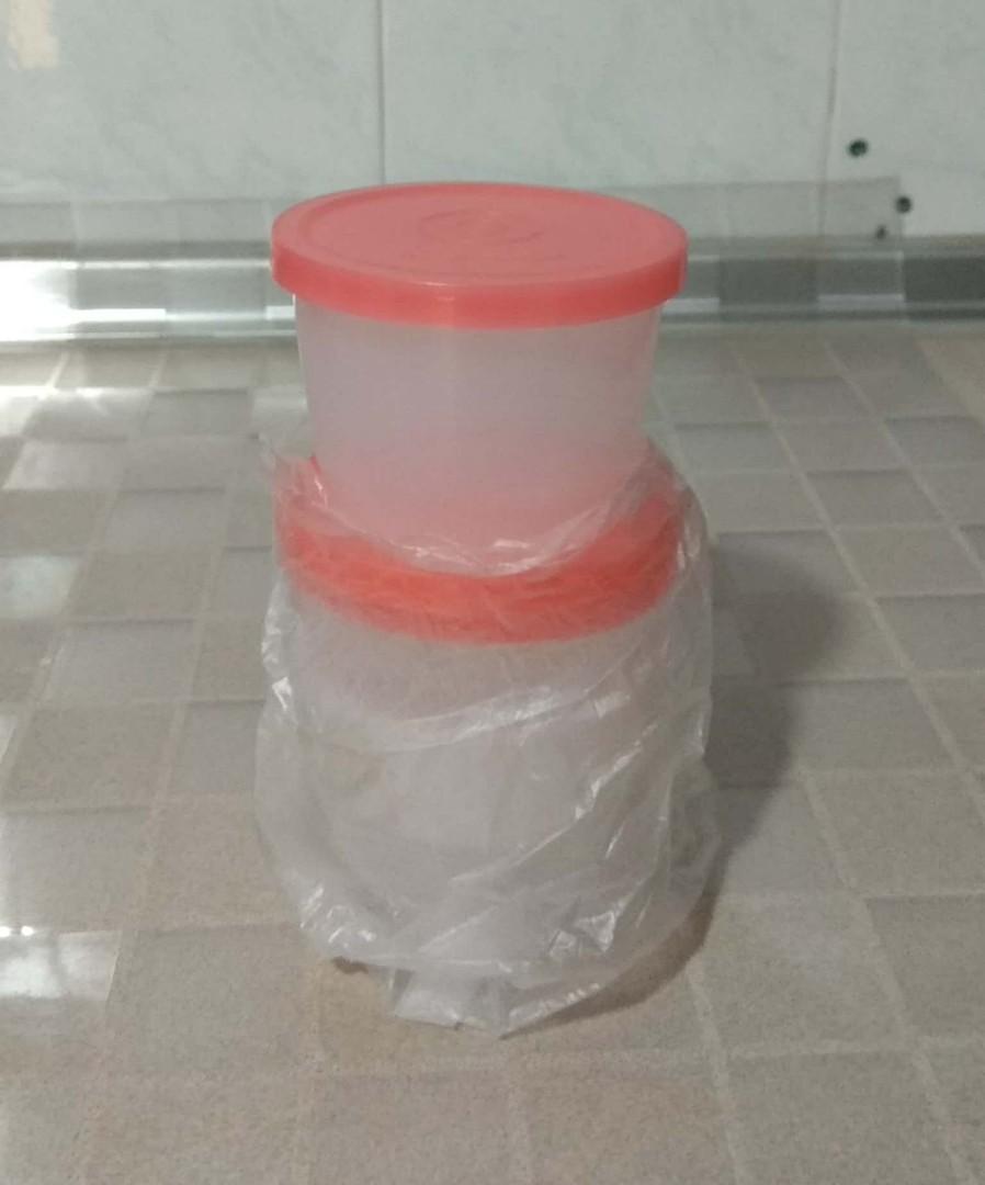 Tupperware Round Containers (3), Furniture & Home Living, Kitchenware ...