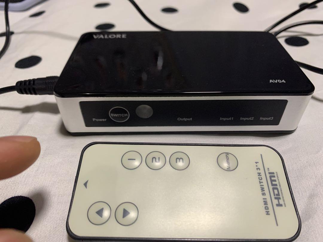 Valore 4K HDMI Switch Box (AV04), TV & Home Appliances, TV ...
