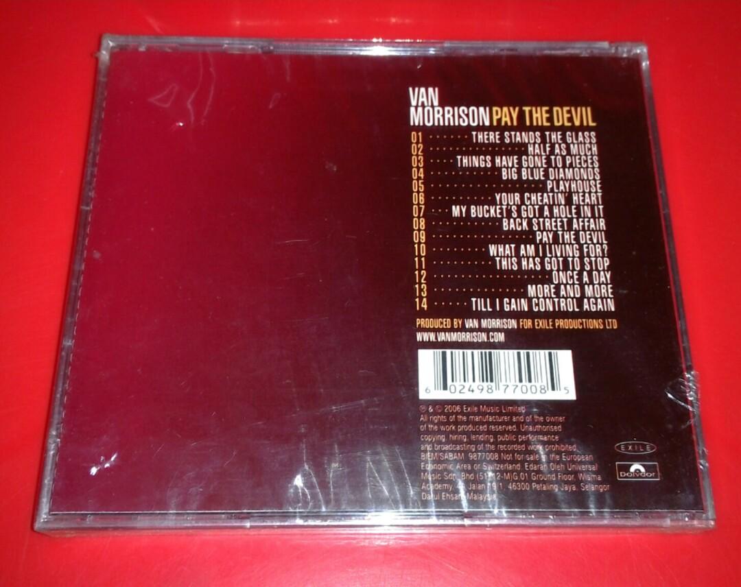 VAN MORRISON - PAY THE DEVIL CD, Hobbies & Toys, Music & Media, CDs & DVDs on Carousell