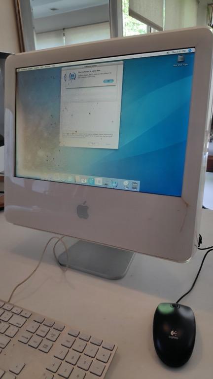 Working Apple iMac PowerPC G5 17 inches Mac OS X Tiger, Computers ...