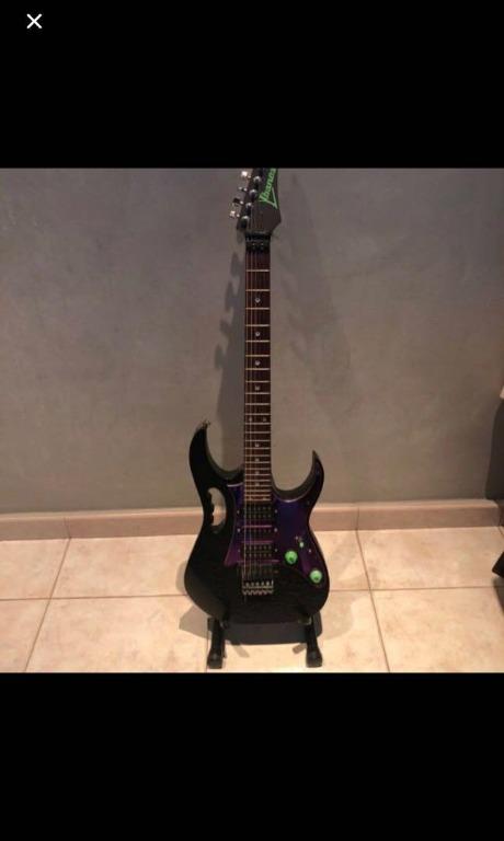 WTS: Ibanez JEM 7DBK, Hobbies & Toys, Music & Media, Musical ...
