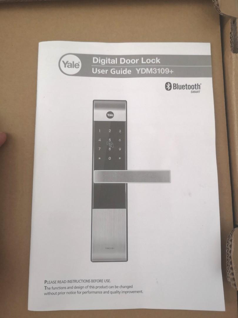 Yale YDM3109 - Premium Proximity Card Digital Door Lock with Anti-panic, Furniture & Home Living ...