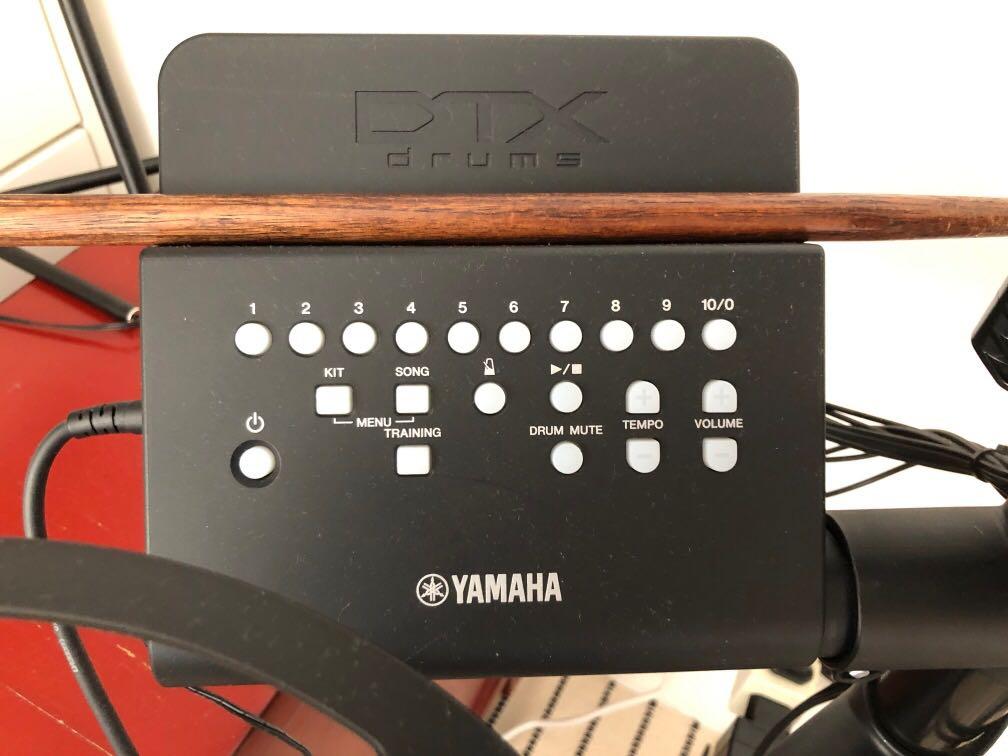 Yamaha DTX 450 Drum Set and Roland PM-03, Hobbies & Toys, Music & Media ...