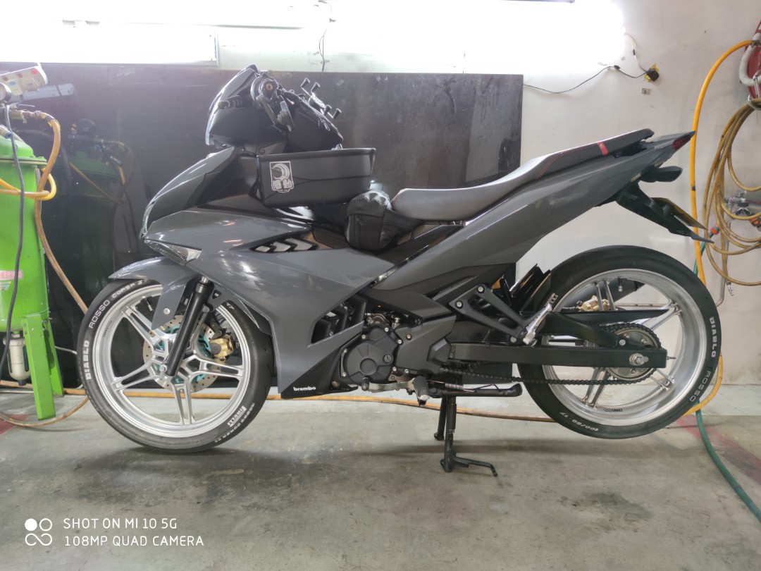 Yamaha sniper 150, Motorcycles, Motorcycles for Sale, Class 2B on Carousell