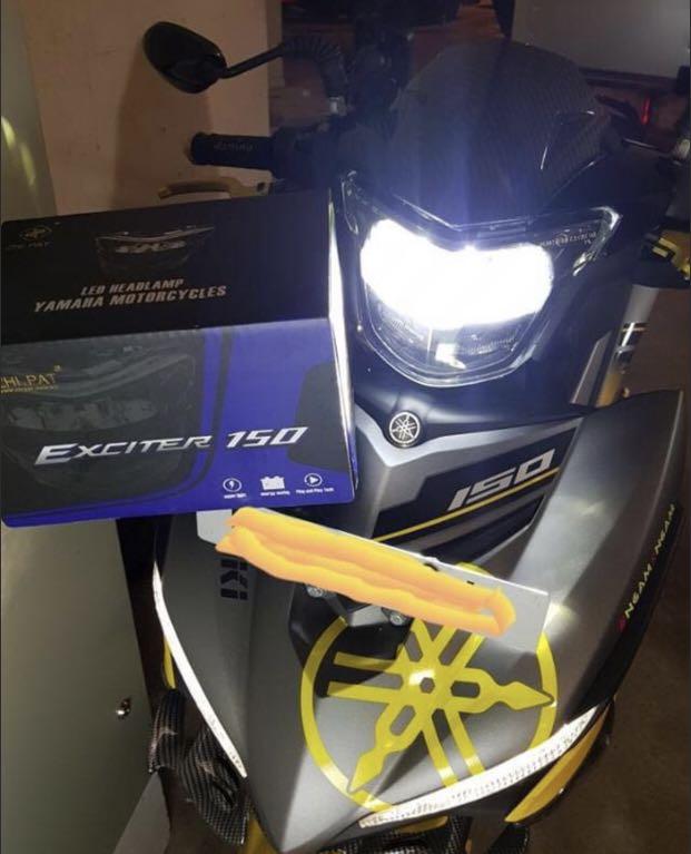 YAMAHA SNIPER 150 LED Headlamp V2 by ZhiPat, Motorcycles, Motorcycle Accessories on Carousell