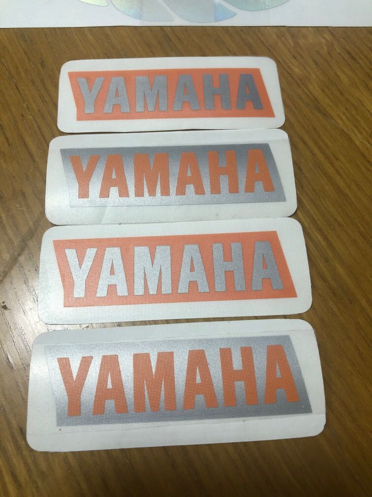 Yamaha Sticker, Motorcycles, Motorcycle Accessories on Carousell