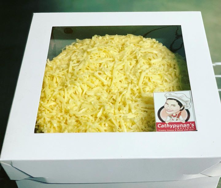 Yummy Yema Cake and Pandesal with Ube halaya and cheese, Food & Drinks ...