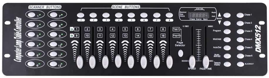 192 DMX Controller DJ Equipment DMX 512 Console Stage Lighting For ...