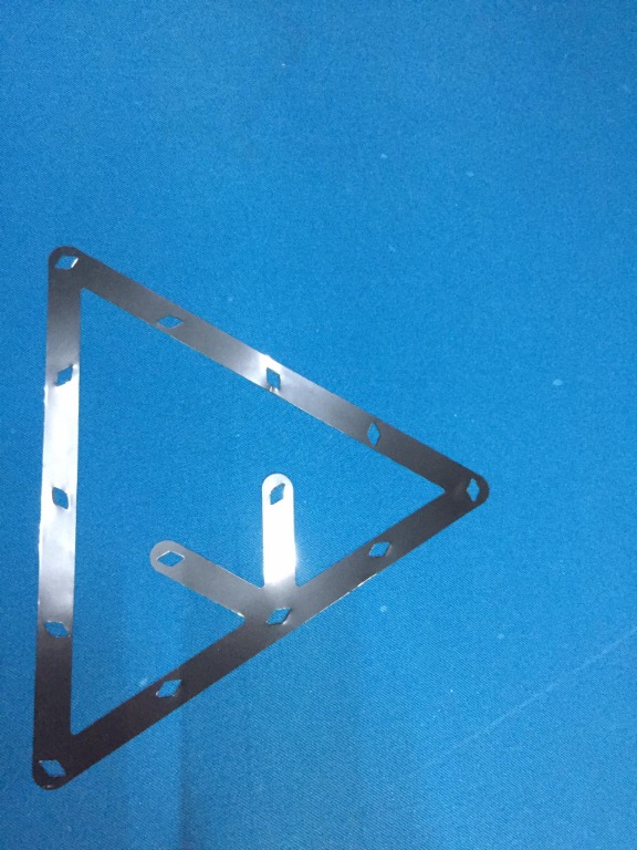 1 piece triangle magic rack sheet / invisible rack gamit sa pagseset ng ...