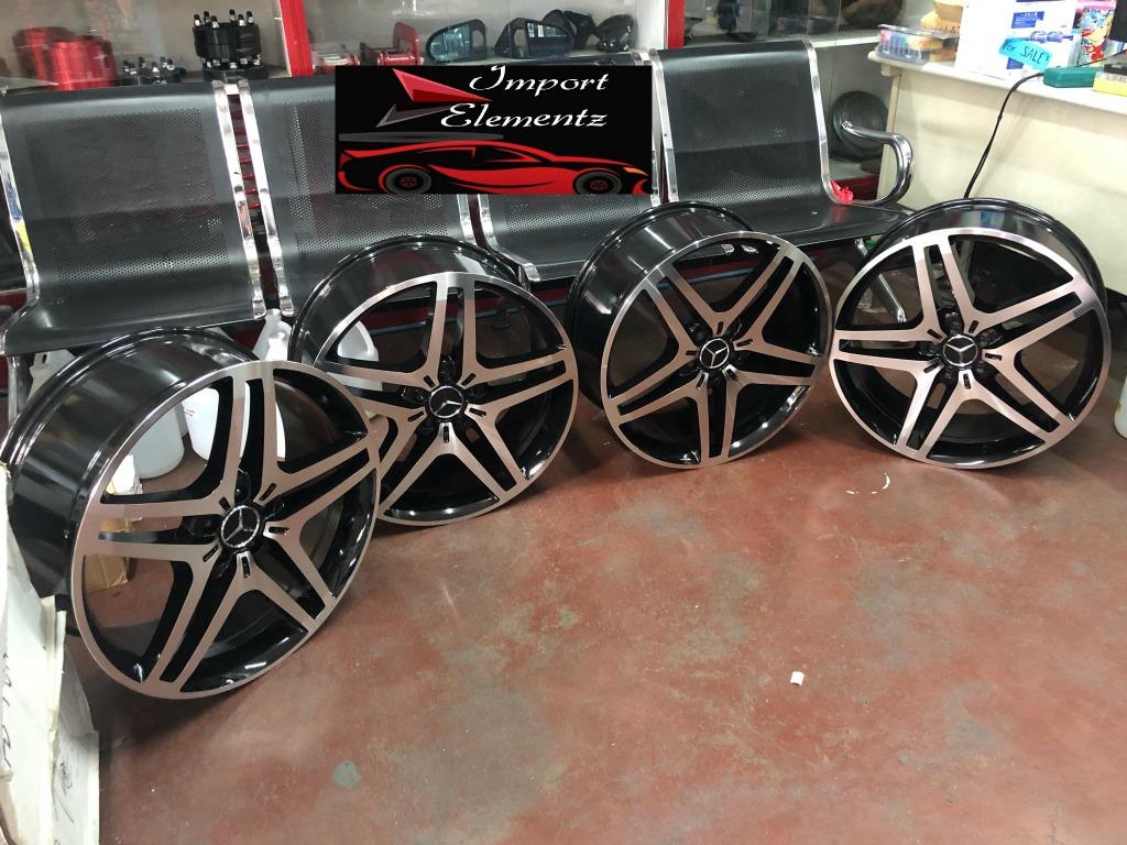21 inch Mercedes Benz Mags Magwheel 5 holes pcd 112 mags 5x112, Car ...