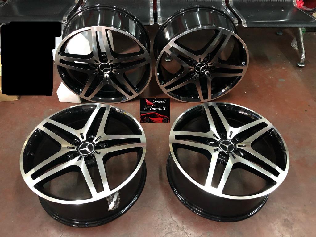 21 inch Mercedes Benz Mags Magwheel 5 holes pcd 112 mags 5x112, Car ...