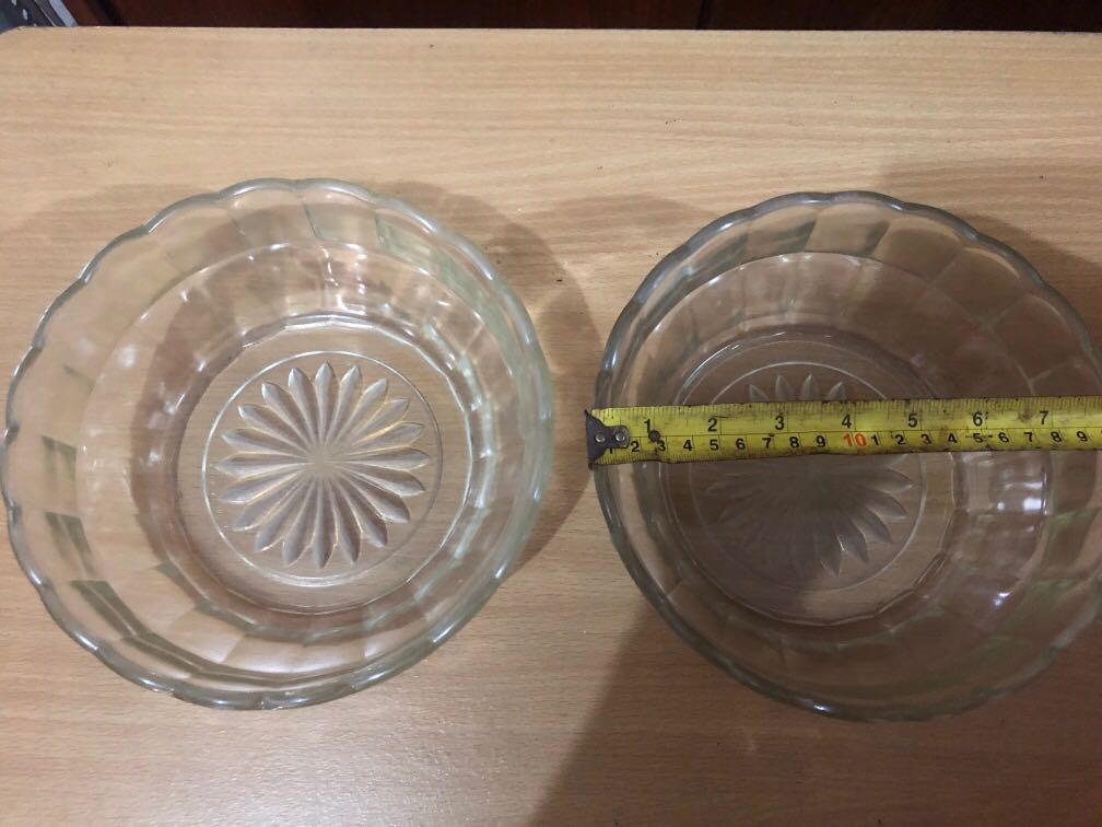 2 Buah Mangkok Pyrex, Kitchen & Appliances di Carousell