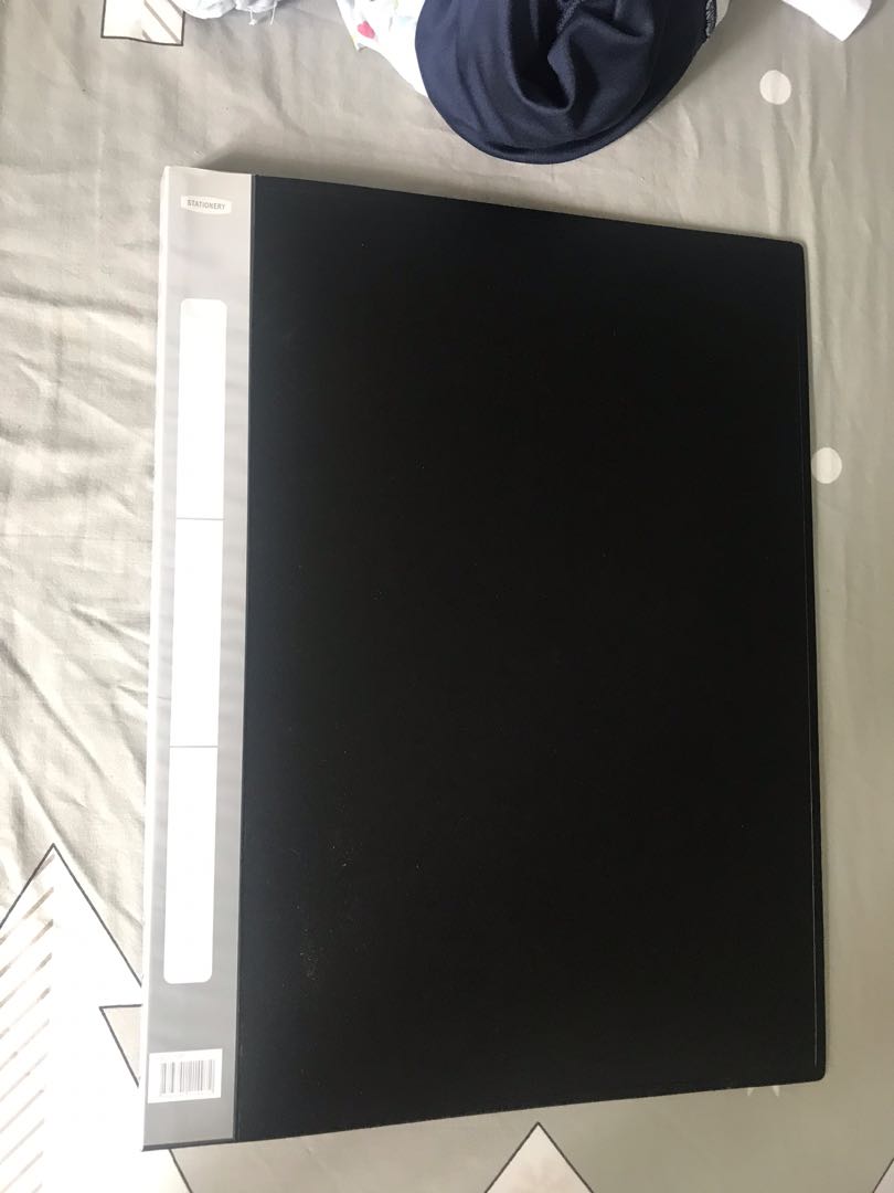 A3 Black File, Hobbies & Toys, Stationery & Craft, Stationery & School ...