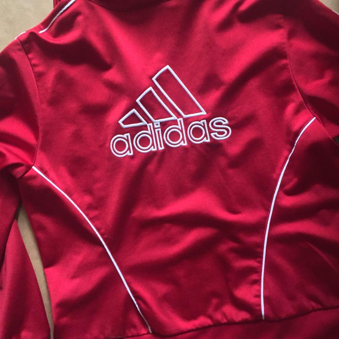 ‼️REPRICED‼️ 100% LEGIT ADIDAS reflective red jacket, Men's Fashion ...