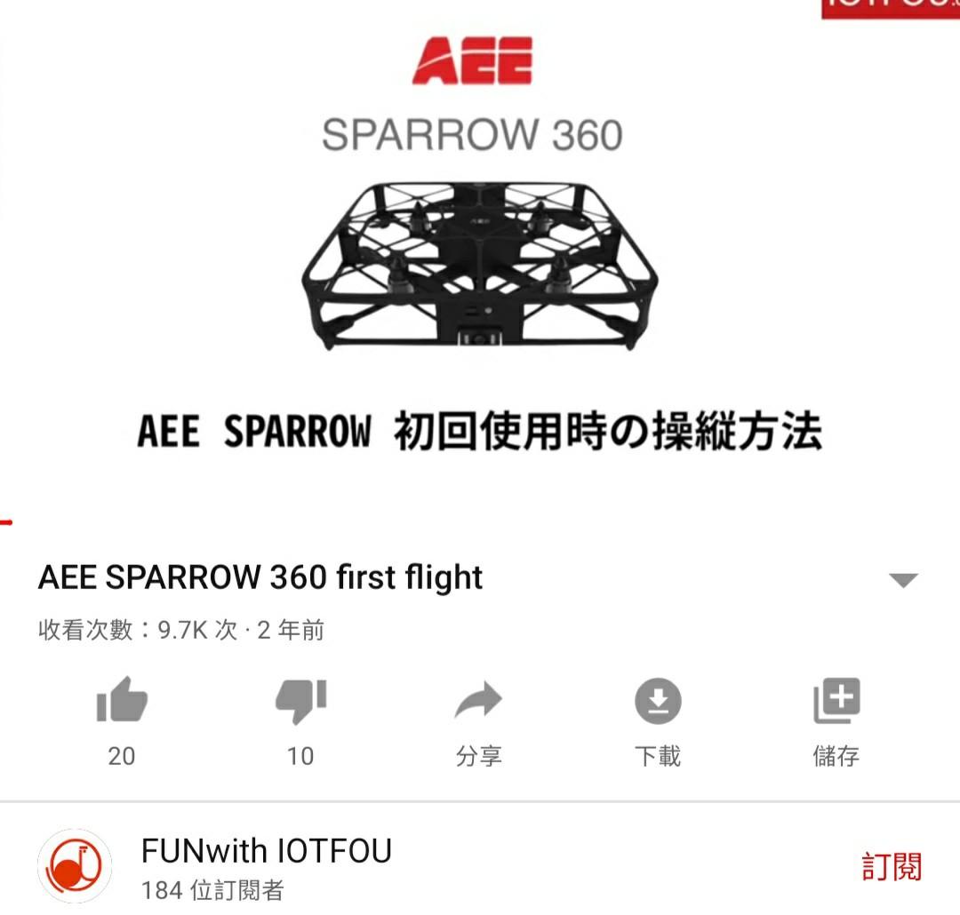 AEE-SPARROW A10航拍機 清貨, 攝影器材, 攝影配件, 閃光燈 - Carousell