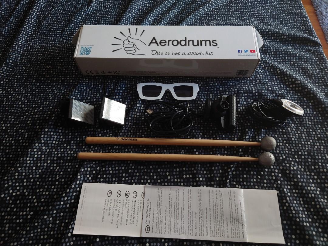 Aerodrums complete set - used, Hobbies & Toys, Music & Media, Music ...