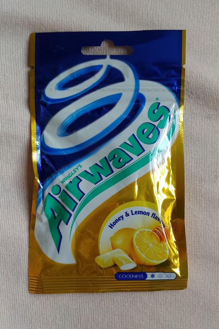 Airwaves爽浪無糖香口珠 檸蜜味 28g #stayhomeandwin, 嘢食 & 嘢飲, 包裝食品 - Carousell
