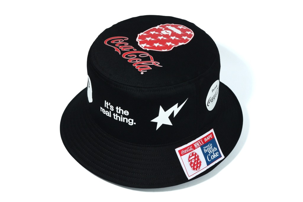 BAPE x COCA COLA BUCKET HAT, Men's Fashion, Accessories, Caps & Hats on ...